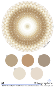 Color Inspiration 64 @SherwinWilliams – Swatch Right™